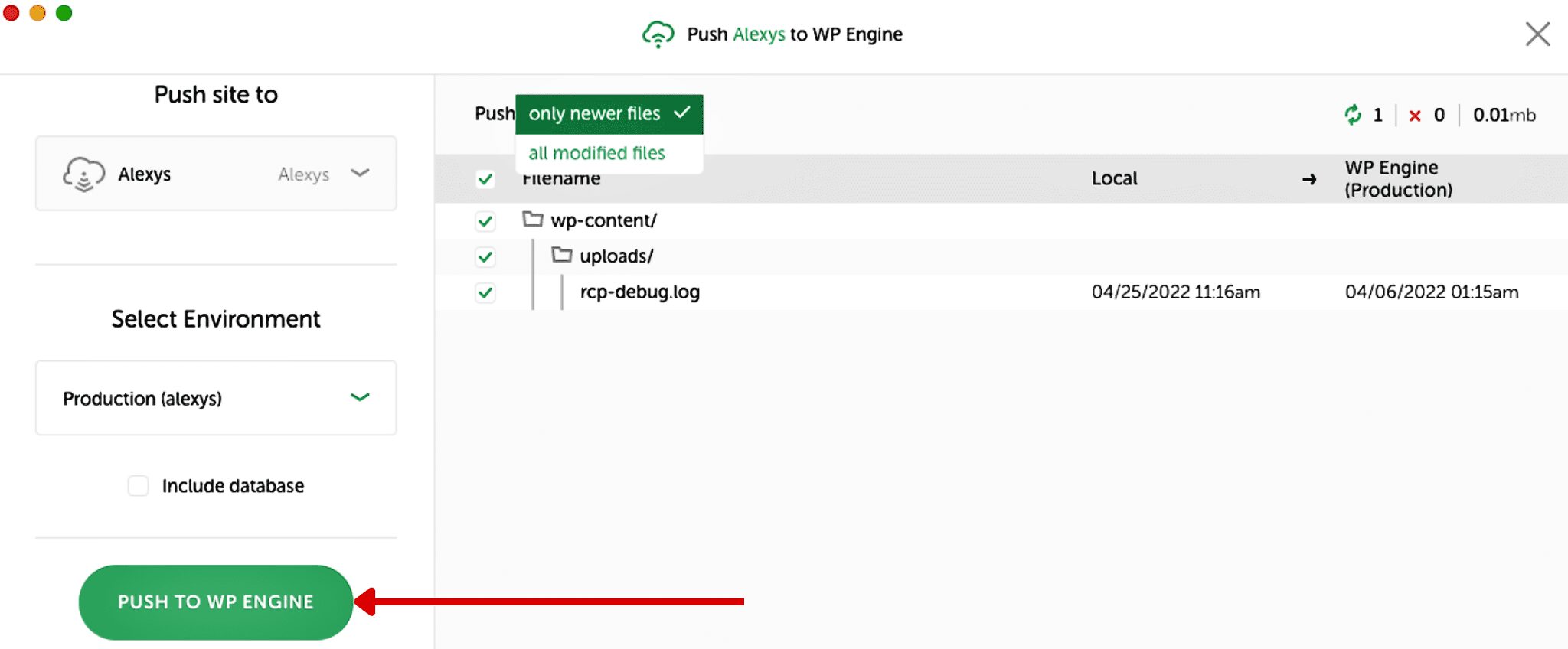 Using WP Local with WP Engine