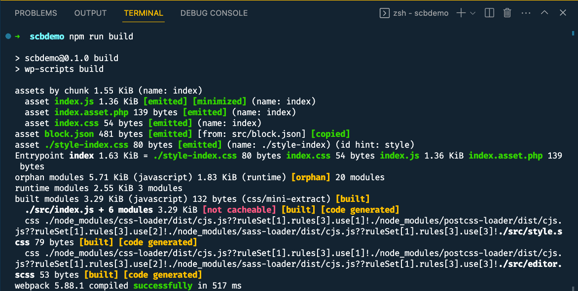 Create Wordpress Block With Script Mrkwp